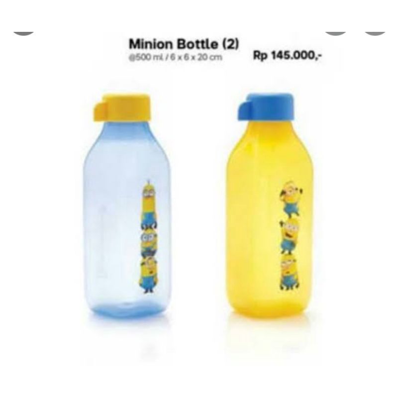 Tupperware drinking bottles / tupperware character drinking bottles / eco minion tupperware ...
