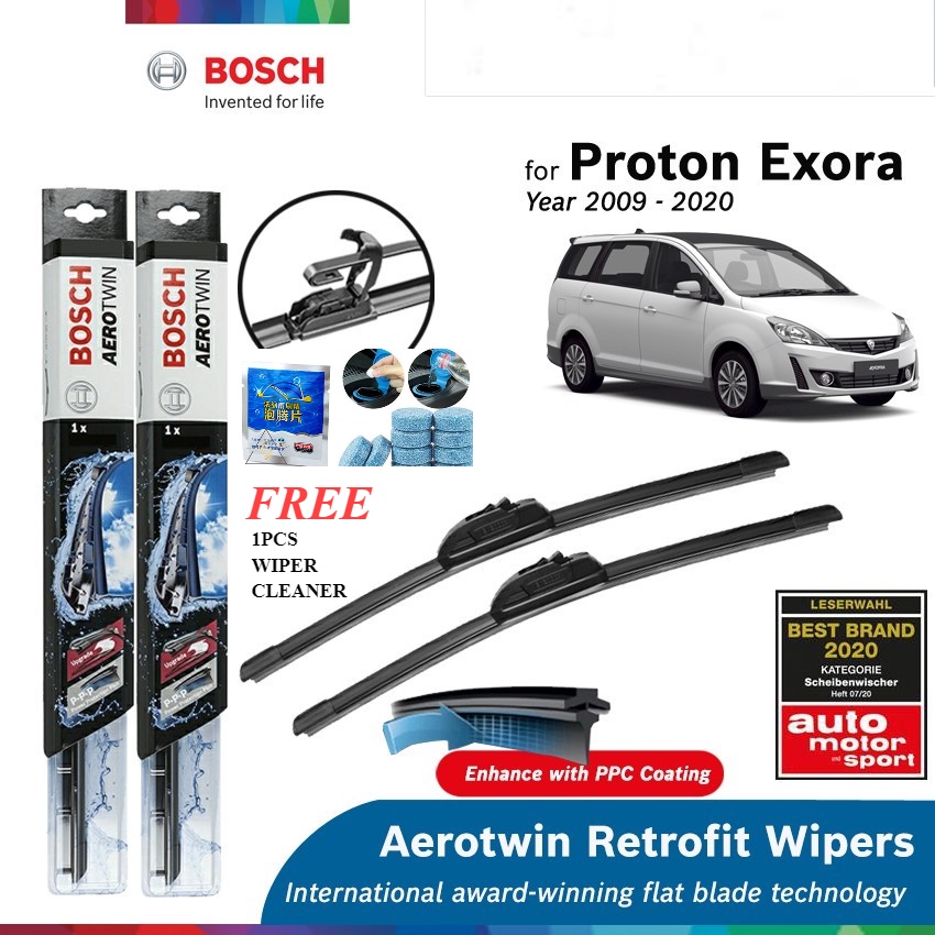 Bosch Aerotwin Retrofit U Hook Wiper Set for Proton Exora (AP24"/16 ...