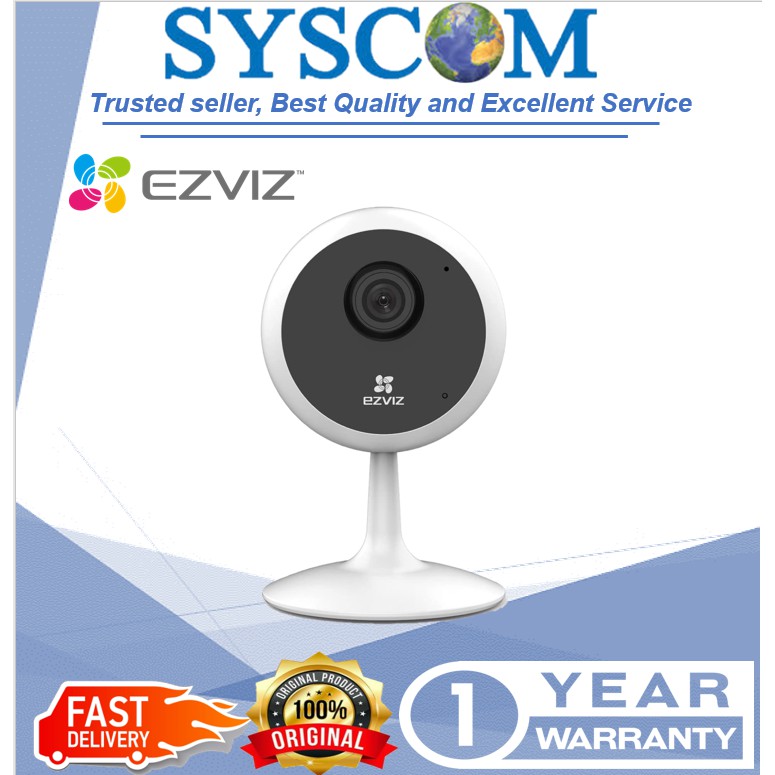 EZVIZ C1C Indoor Wireless Camera 720P / 1080P (CS-C1C-DO- 1D1WFR ...