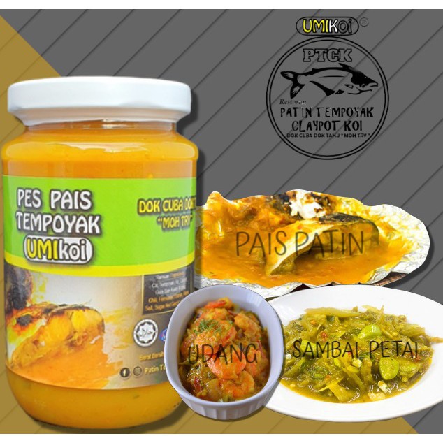 🔥PALING SEDAP🔥Pes Pais Tempoyak UmiKoi Original Temerloh【 350Gm/Botol ...