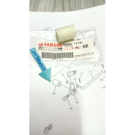 Rxz-Spacer shaft Pedal gear original japan💯 | Shopee Malaysia