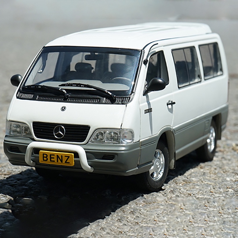 Full-open van car model 1:24 Mercedes-Benz MB100 Istana Huizhong ...