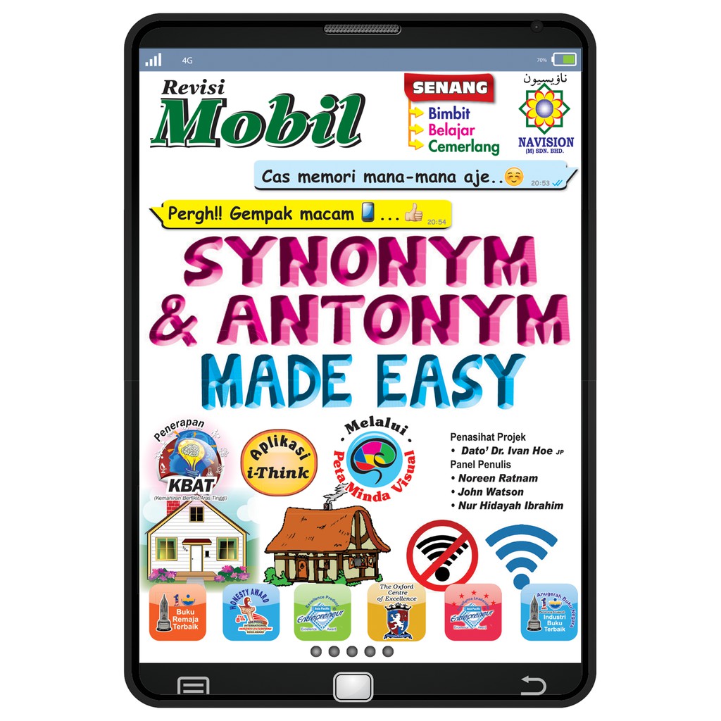 PNI Neuron Revisi Mobil Synonym & Antonym Made Easy | Shopee Malaysia
