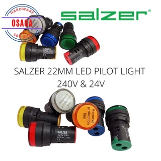 SALZER AC240V AC/DC24V 22MM LED PILOT LIGHT 6 COLOURS | Shopee Malaysia