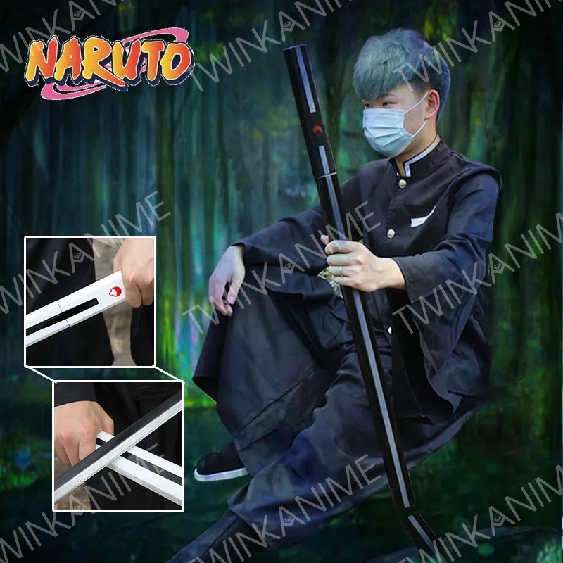 【Ready Stock】Naruto Sasuke Kusanagi No Tsurugi Sword 100cm kakashi ...