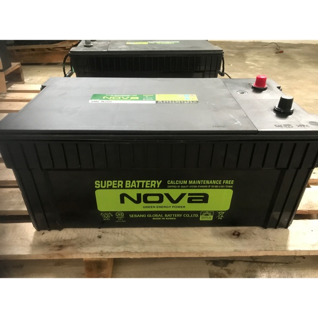 N200 NOVA SUPER MAINTENANCE FREE BATTERY (for Truck,Ferry,LargeShips ...