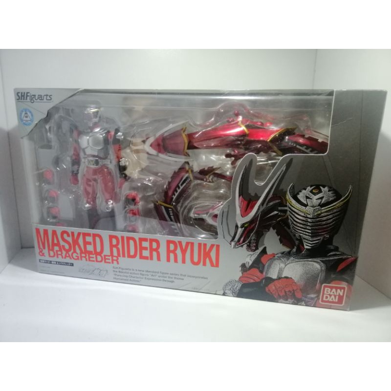 (PRE-OWNED /BIB) S.H.Figuarts SHF Kamen Rider Ryuki & Dragreder Set ...