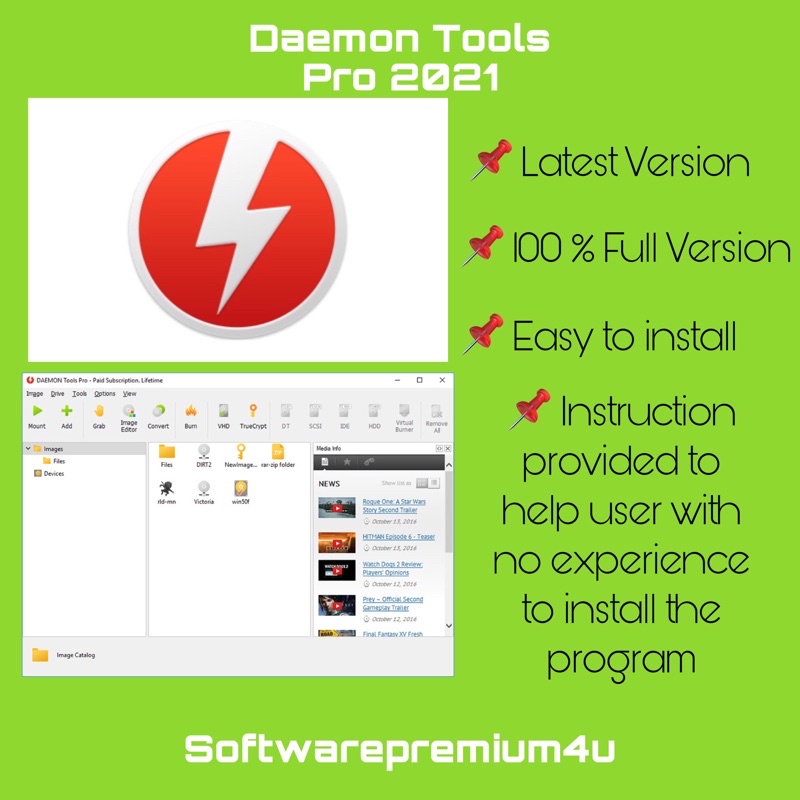 DAEMON Tools Pro 2021 | Shopee Malaysia