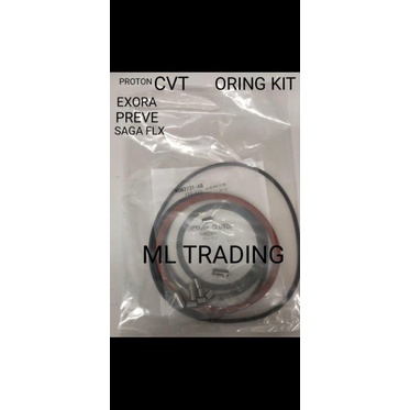PROTON CVT AUTO GEARBOX ORING KIT EXORA/SAGA FLX TRANSMISSION PART ...