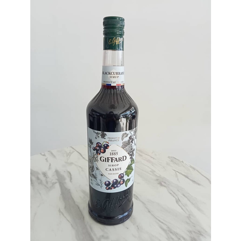 Giffard BlackCurrant syrup - 1L | Shopee Malaysia
