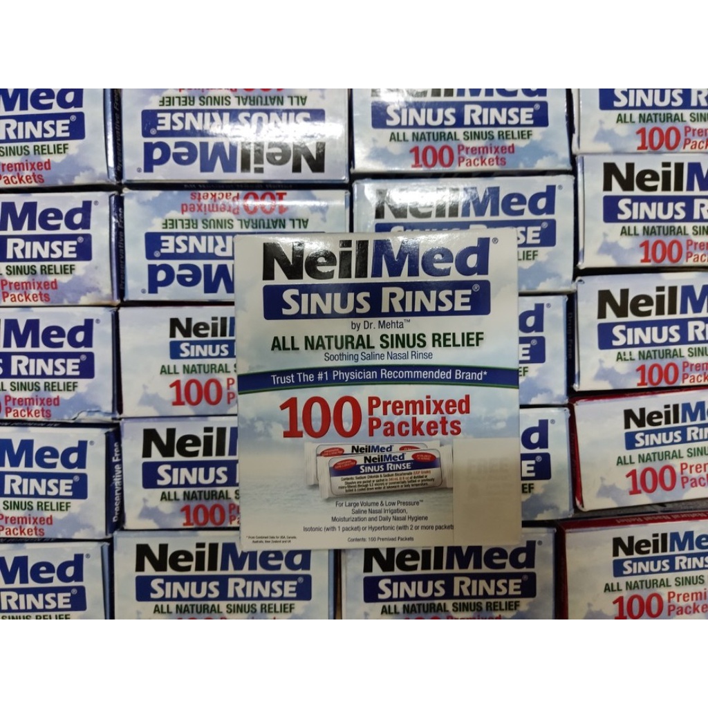 Neilmed nasal wash salt whole box (with bottle) | Shopee Malaysia
