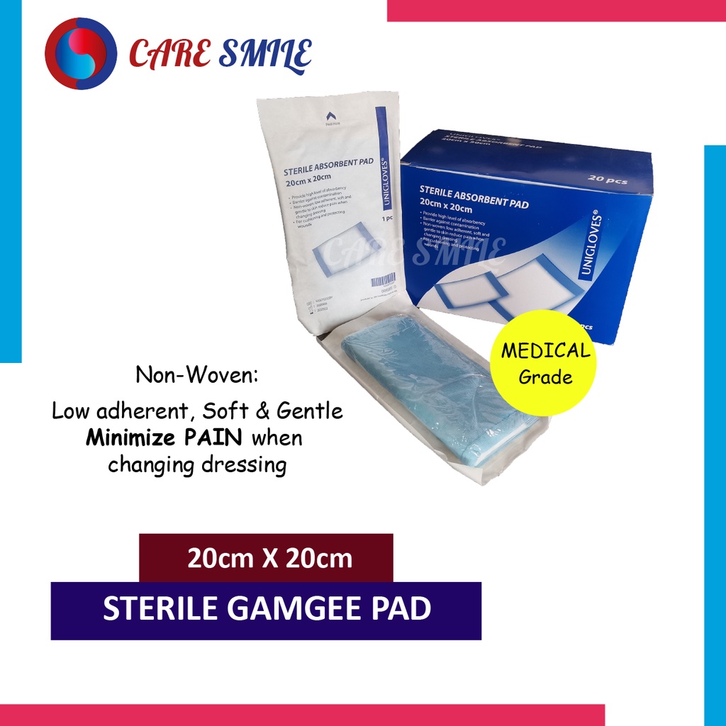 Sterile Gamgee Pad Sterile Absorbent Pad - High Absorbency Non-Woven ...