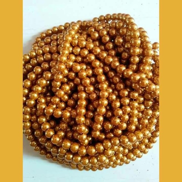Manik Glass Pearl ( Gold ) | Shopee Malaysia