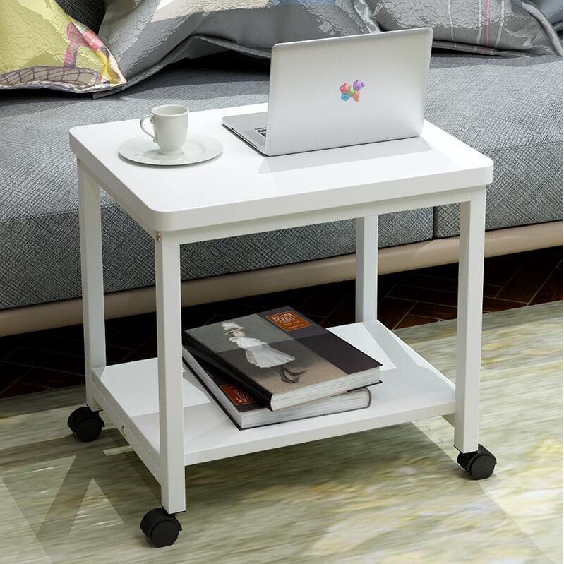 Side Table. Movable New Assembly Small Coffee Table Simple and Modern ...
