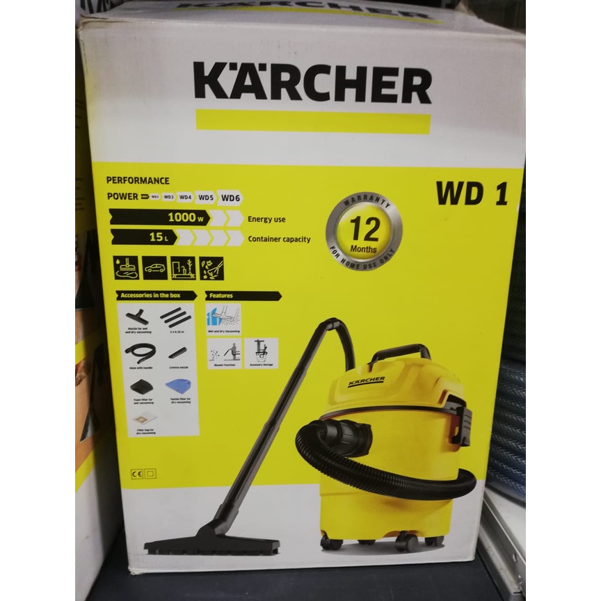 Karcher WD 1/ WD 1S the powerful and energy-efficient multi-purpose ...