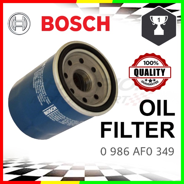 Genuine Bosch Oil Filter - Honda City / Civic / Accord ( 0 986 AF0 349 ...