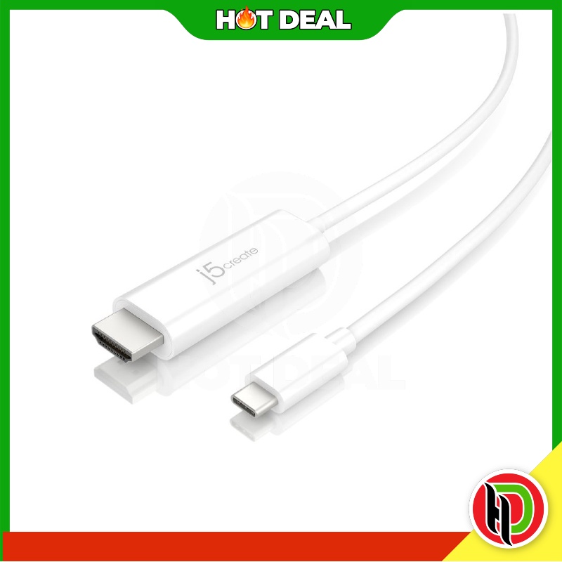 Hotdeal J5Create JCC153 USB TYPE-C TO 4K HDMI CABLE Wayar HDMI Telefon ...