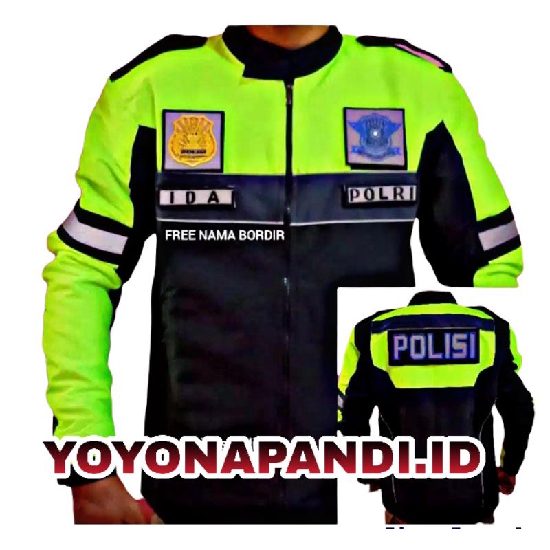 HITAM Setabilo Security Black Cross Jacket | Shopee Malaysia