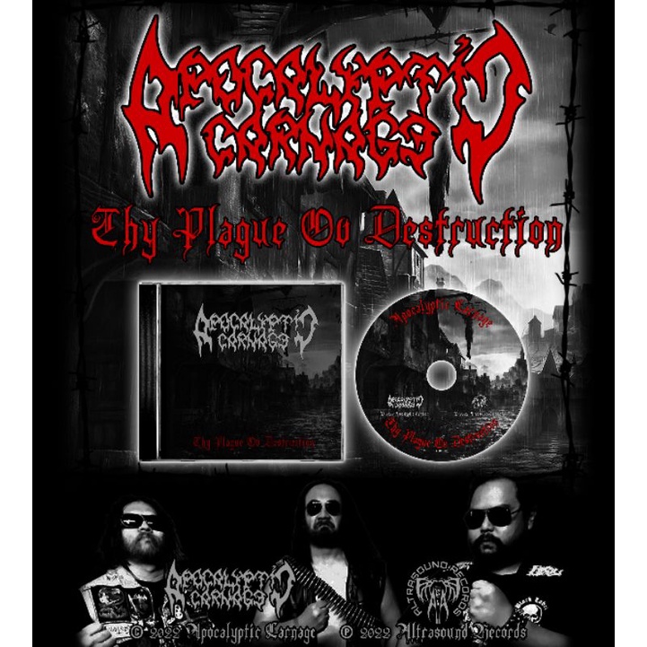 Apocalyptic Carnage - Thy Plague Ov Destruction [EP] 2022 | Shopee Malaysia
