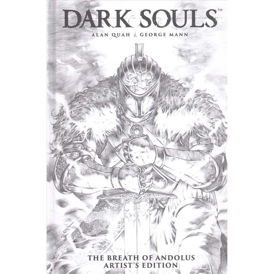 Dark Souls Artist's Edition BY ALAN QUAH & GEORGE MANN HARDCOVER! BLACK ...