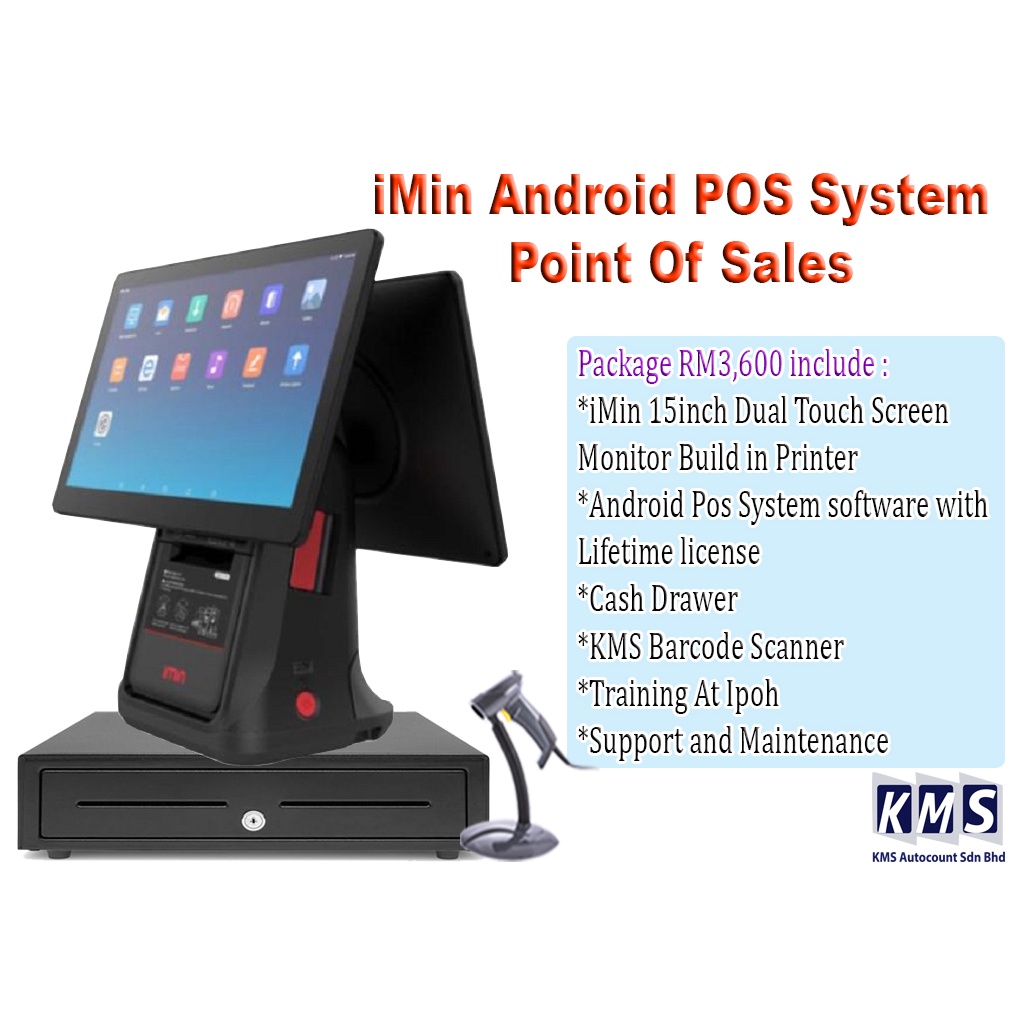 iMin Android POS System Point of Sales Package 2 | Shopee Malaysia