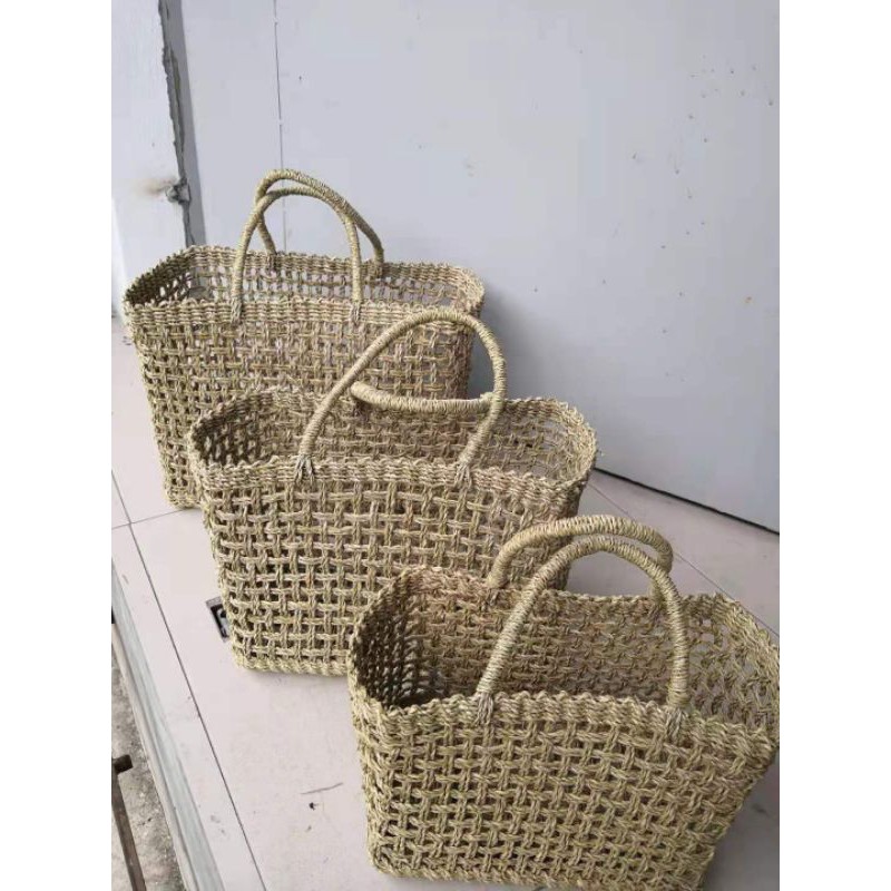🔥 READY STOCK 🔥 Beg Jut Beg Raga Beg Rattan Lebar Picnic Jute Bag ...