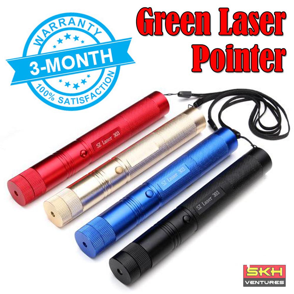 Rechargeable Wireless Laser Pointer (303) - Long Range Adjustable Beam ...