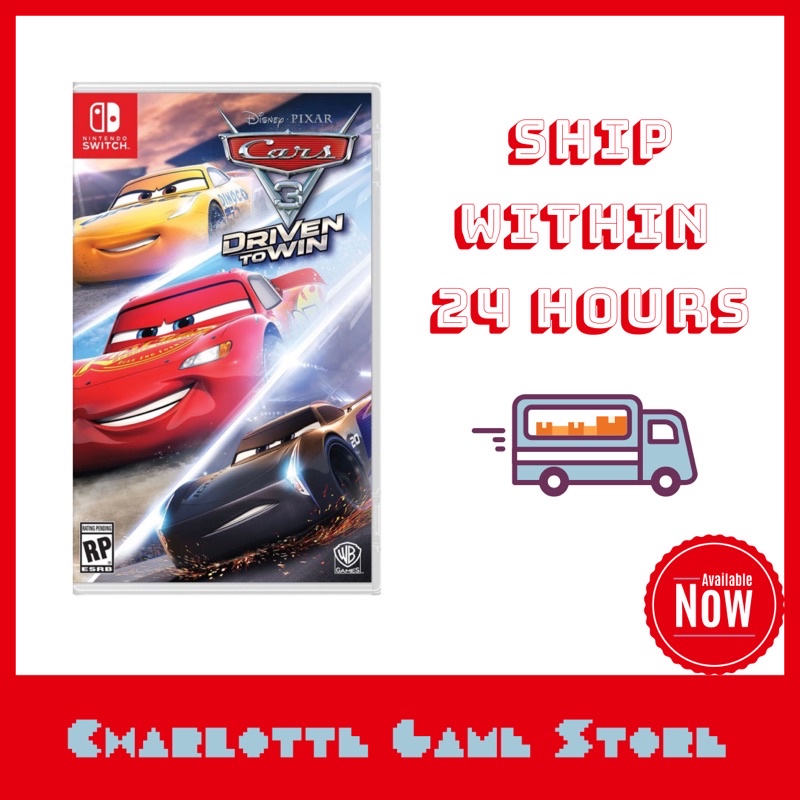 [US Version] Cars 3: Driven to Win - Nintendo Switch (US)(CHI/EN ...