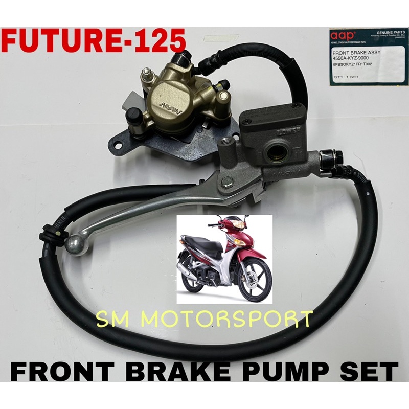 FUTURE 125 FRONT BRAKE MASTER PUMP ASSY SET NIFFIN 100% ORIGINAL AAP ...