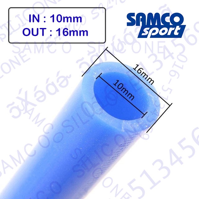 SAMCO Sport Silicone Hose Vacuum Hose Silikon hos Angin hose wiper 3mm 4mm 6mm 8mm 10mm 12mm ...