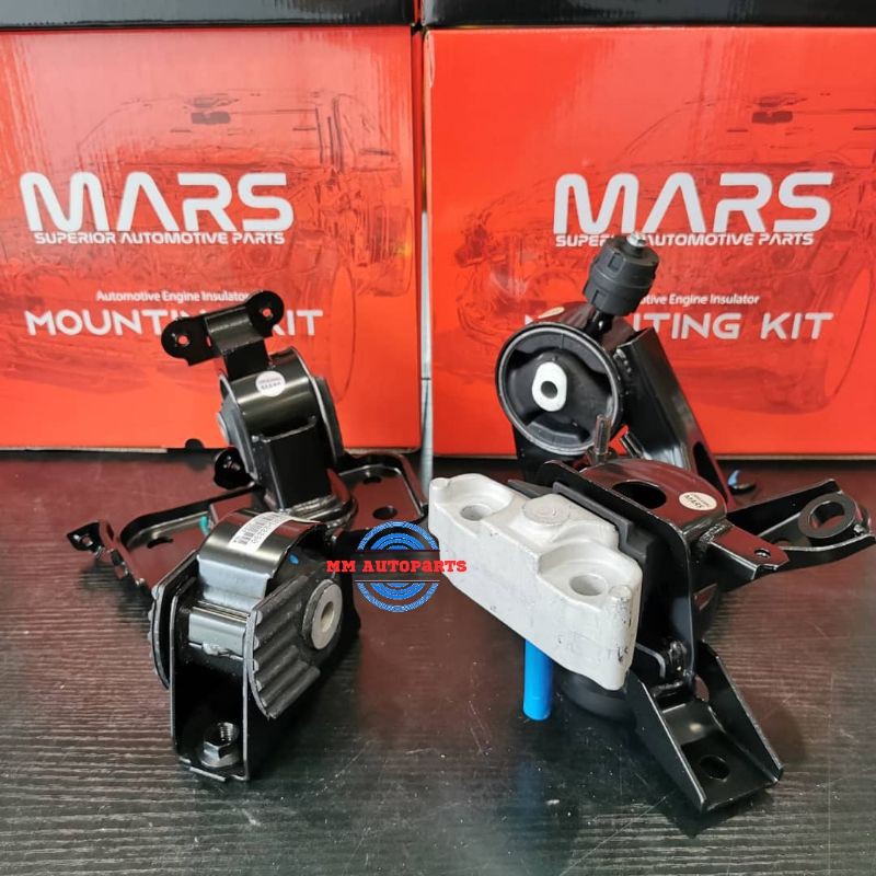MARS ENGINE MOUNTING FULL SET THAILAND GENUINE FOR TOYOTA ESTIMA ACR50 06-21 /VELLFIRE ANH20 08 ...