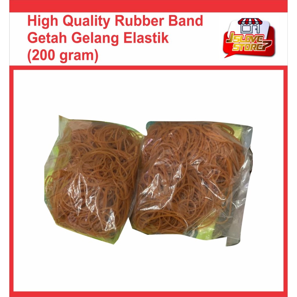 Hight quality rubber band getah gelang elastik (200gram) | Shopee Malaysia