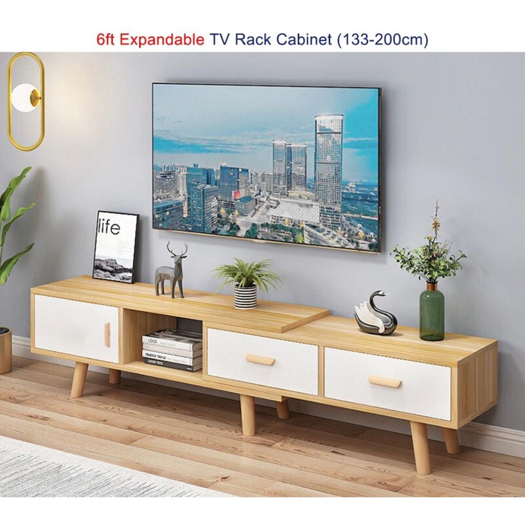 6 feet TV Cabinet TV Bench Modern TV Rack Cabinet Simple TV Cabinets ...