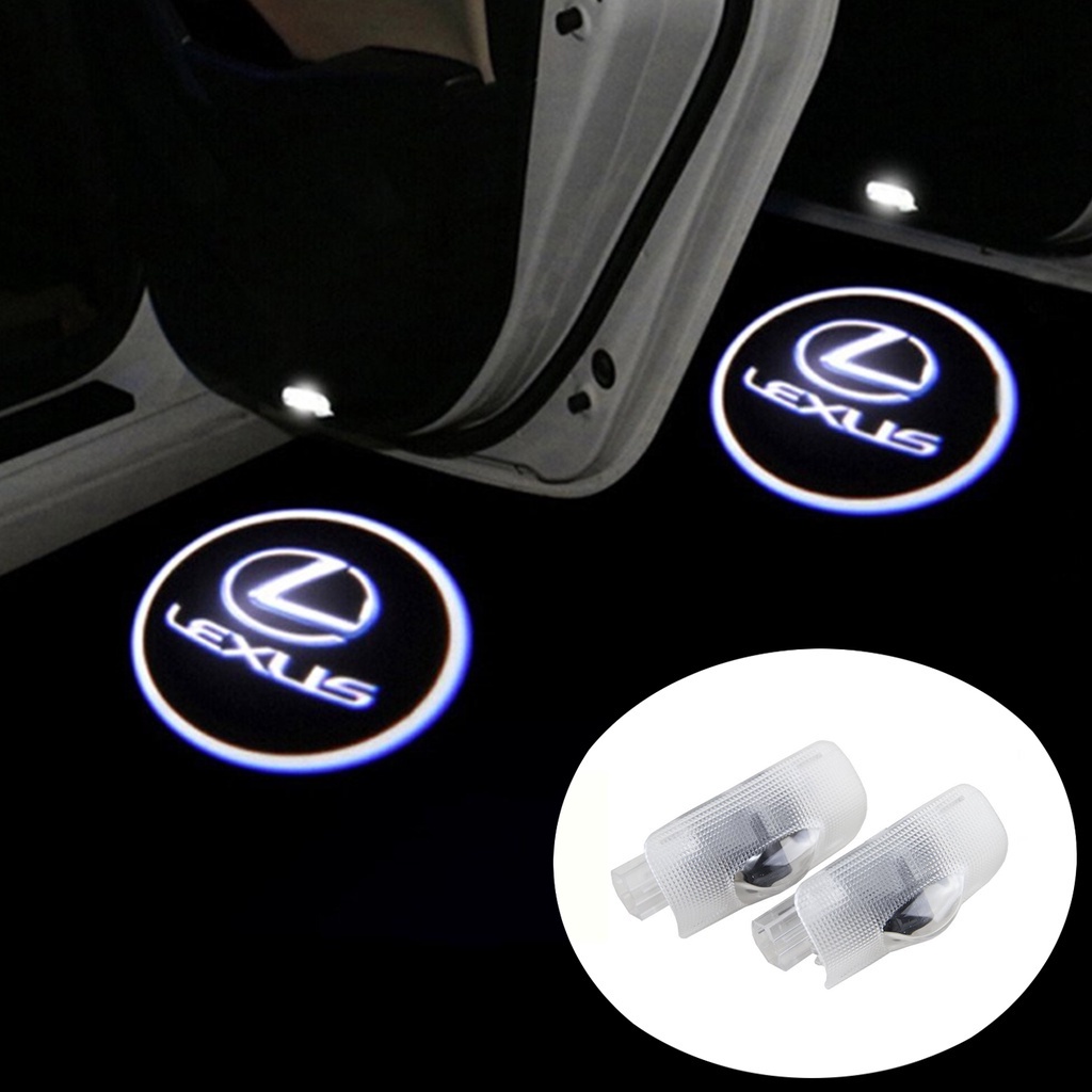 2pcs Lexus Car Door Welcome Light Logo Projector IS250 RX300 GS300 ...