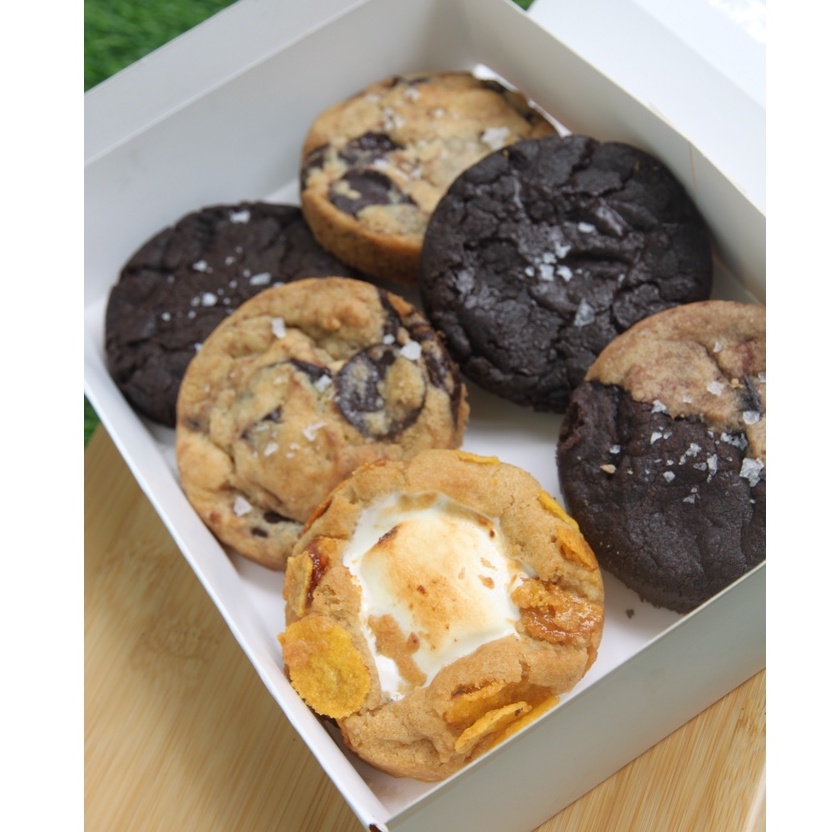 (6pcs) Mix & match Jumbo Cookies | Shopee Malaysia