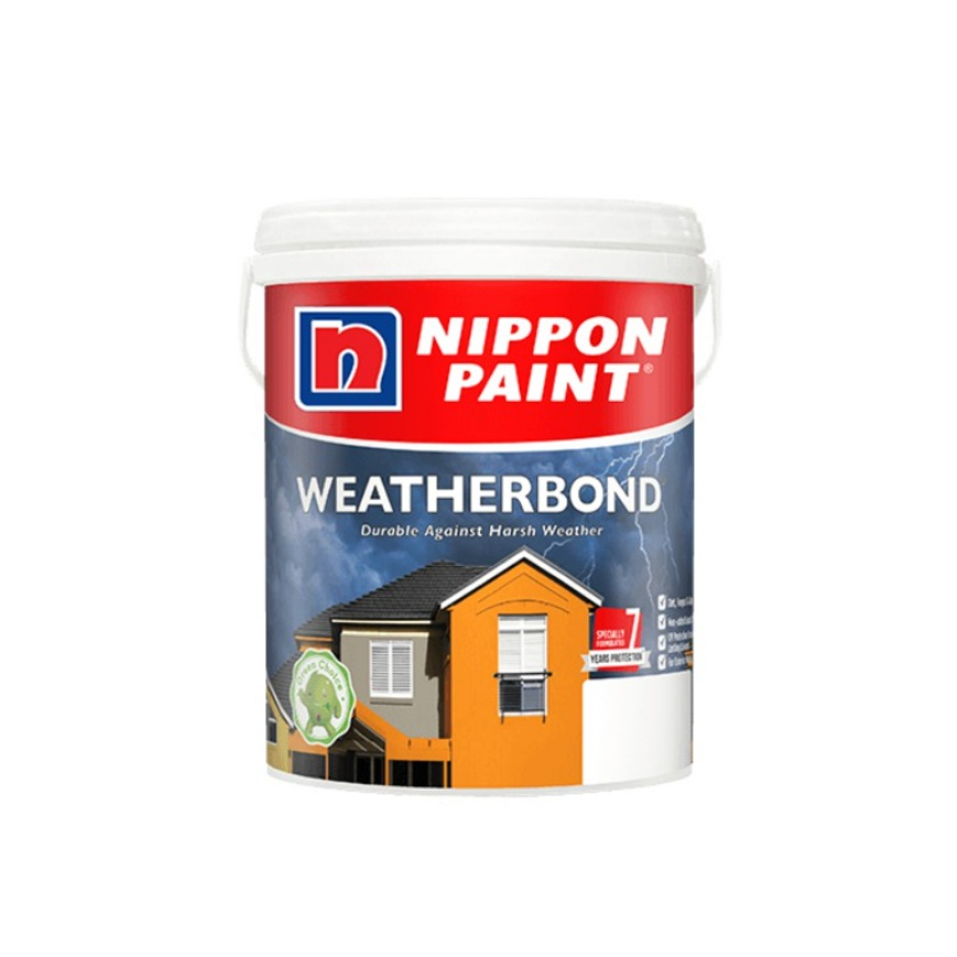 Nippon Paint Weatherbond 1L/ 5L (All colour are available) | Shopee ...