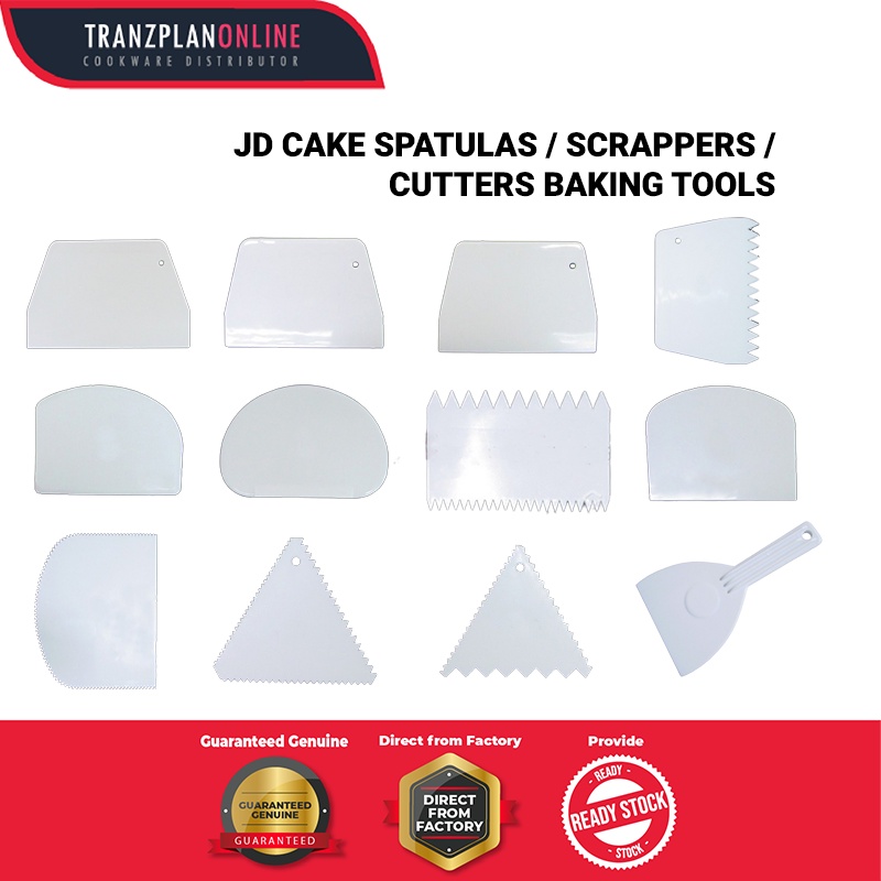 [Tranzplan] Cake Baking Pastry Spatulas Scrappers Cutters Baking Tools ...