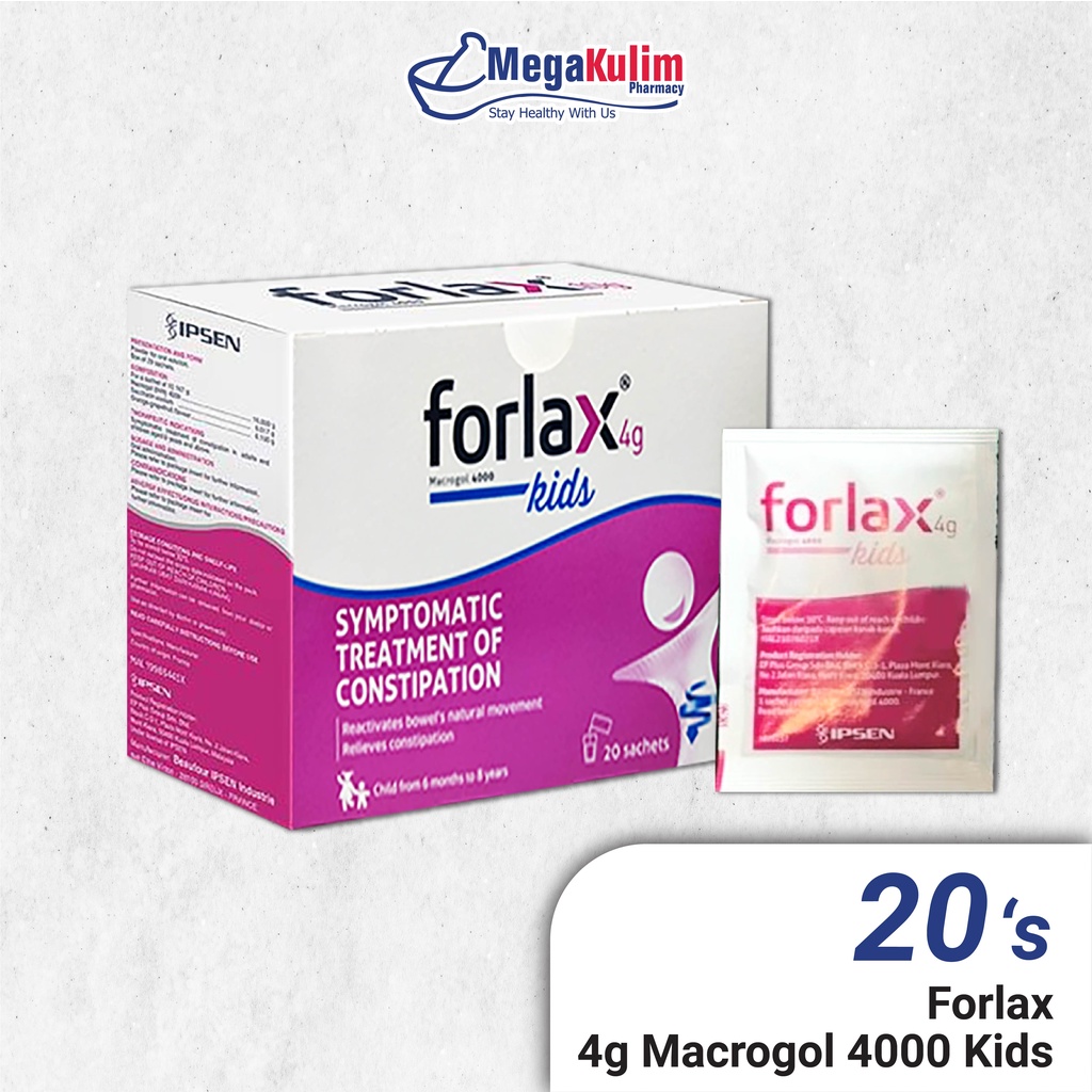 Forlax Adult 10g / Kids 4g 20's | Shopee Malaysia