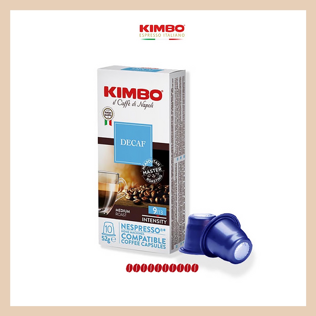 KIMBO Nespresso®* Original compatible coffee capsules 5 Flavours (1Pack ...