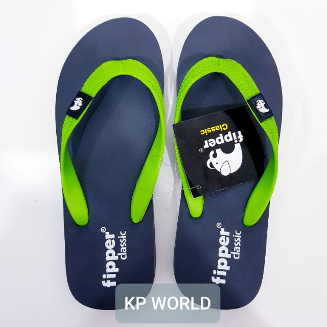 🔥🔥READY STOCK🔥🔥100% ORIGINAL FIPPER CLASSIC DARK GREY/APPLE GREEN ...