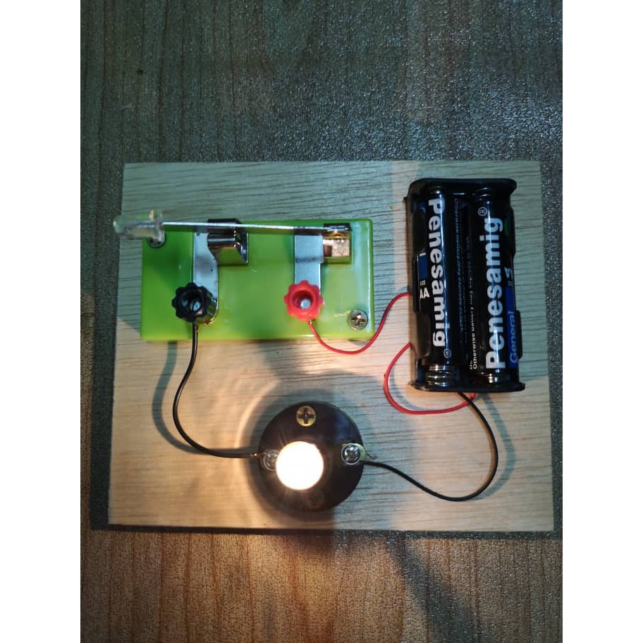 Electric DIY School Science RBT Sekolah Project [Projek Litar Siri ...