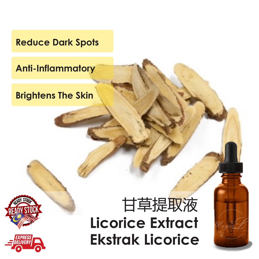 Licorice Liquid Extract (Colorless) 甘草萃取液 (无色) Ekstrak Cecair Licorice ...
