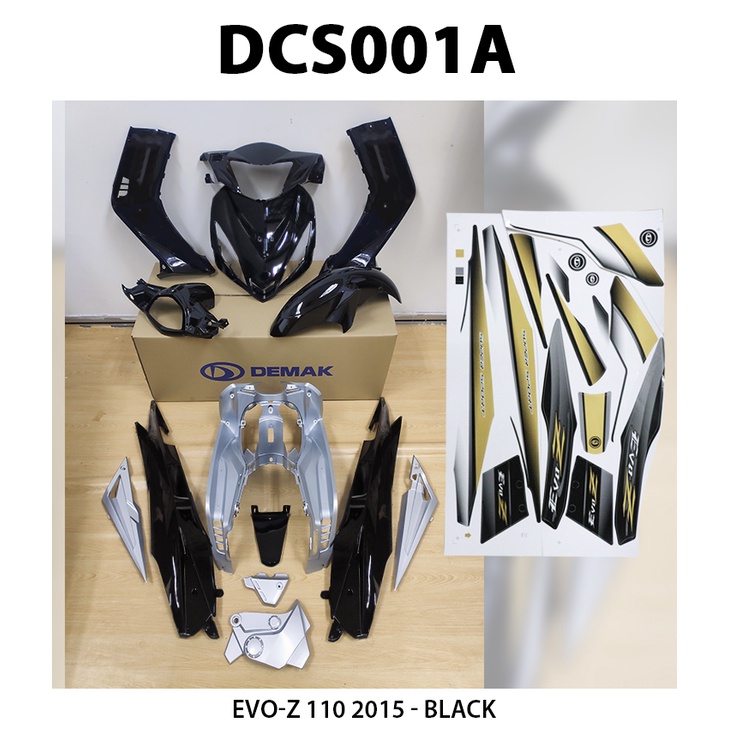 Original Demak EVO Z Tahun 2015 Cover Set New (Percuma Sticker) | Shopee Malaysia