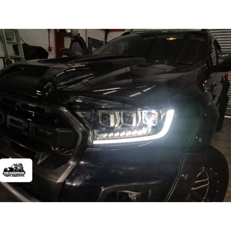 Ford Ranger T7 T8 Bugatti V1 Head Lamp | Shopee Malaysia