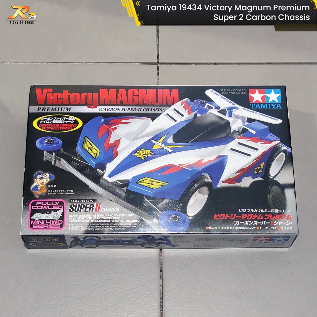 Tamiya 19434 Victory Magnum Premium - Super 2 Carbon Chassis Super II ...