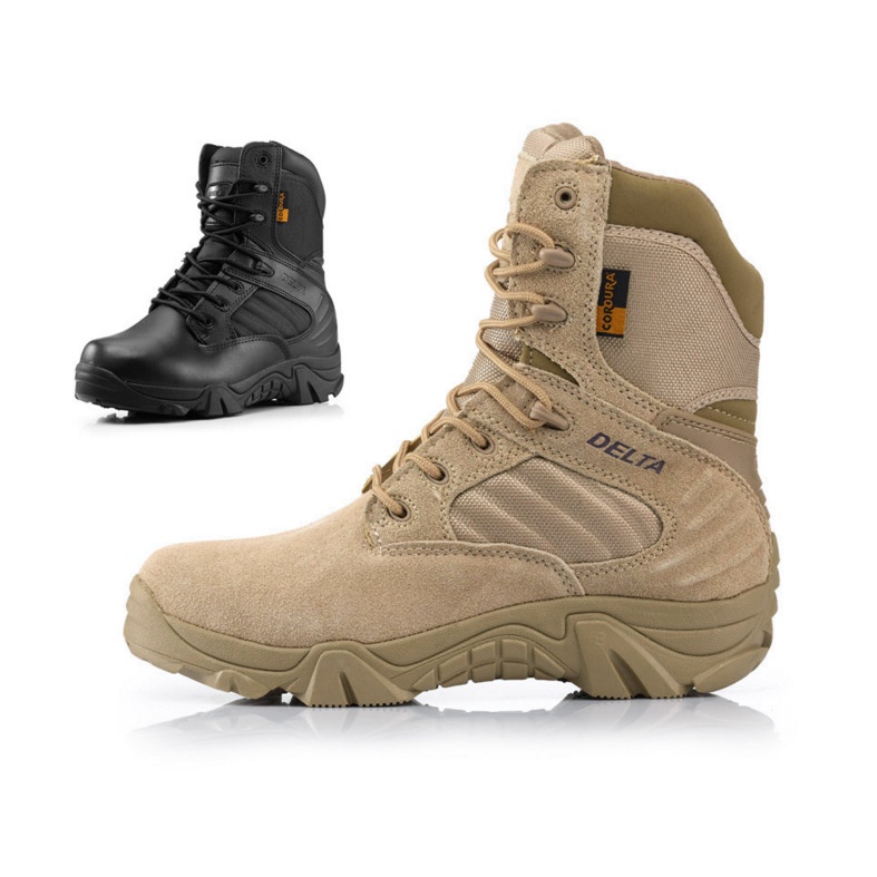 Delta Brand Military Tactical Boots Desert Combat Outdoor Army Hiking ...