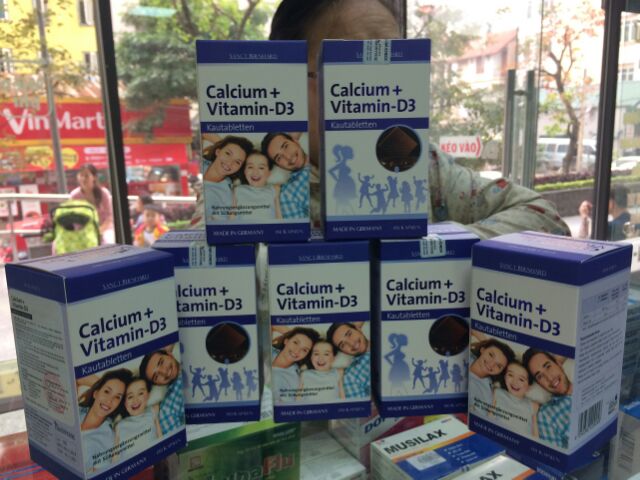 Calcium vitamin D3 chewing gum chocolate flavor | Shopee Malaysia