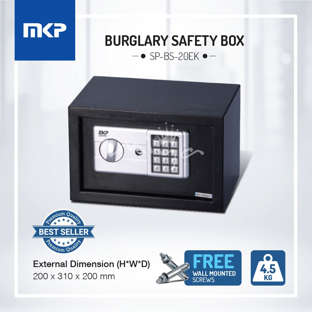MKP Safebox Safety Box SP-BS-20EK | Shopee Malaysia