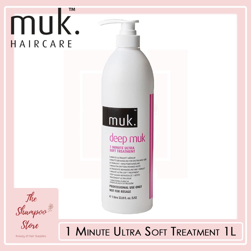 Shampoo Store - 100% Original Muk Haircare Deep Muk 1 Minute Ultra Soft ...