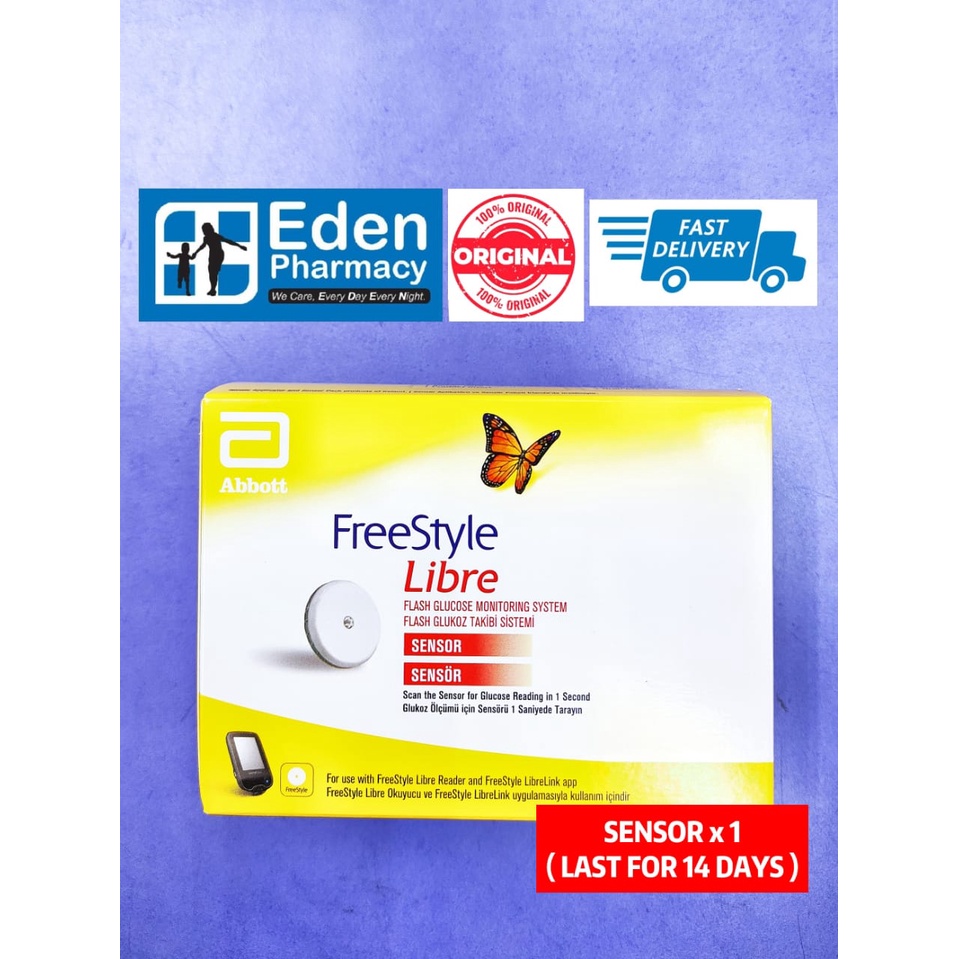 Abbott FreeStyle Libre Sensor ( flash glucose monitoring system ...